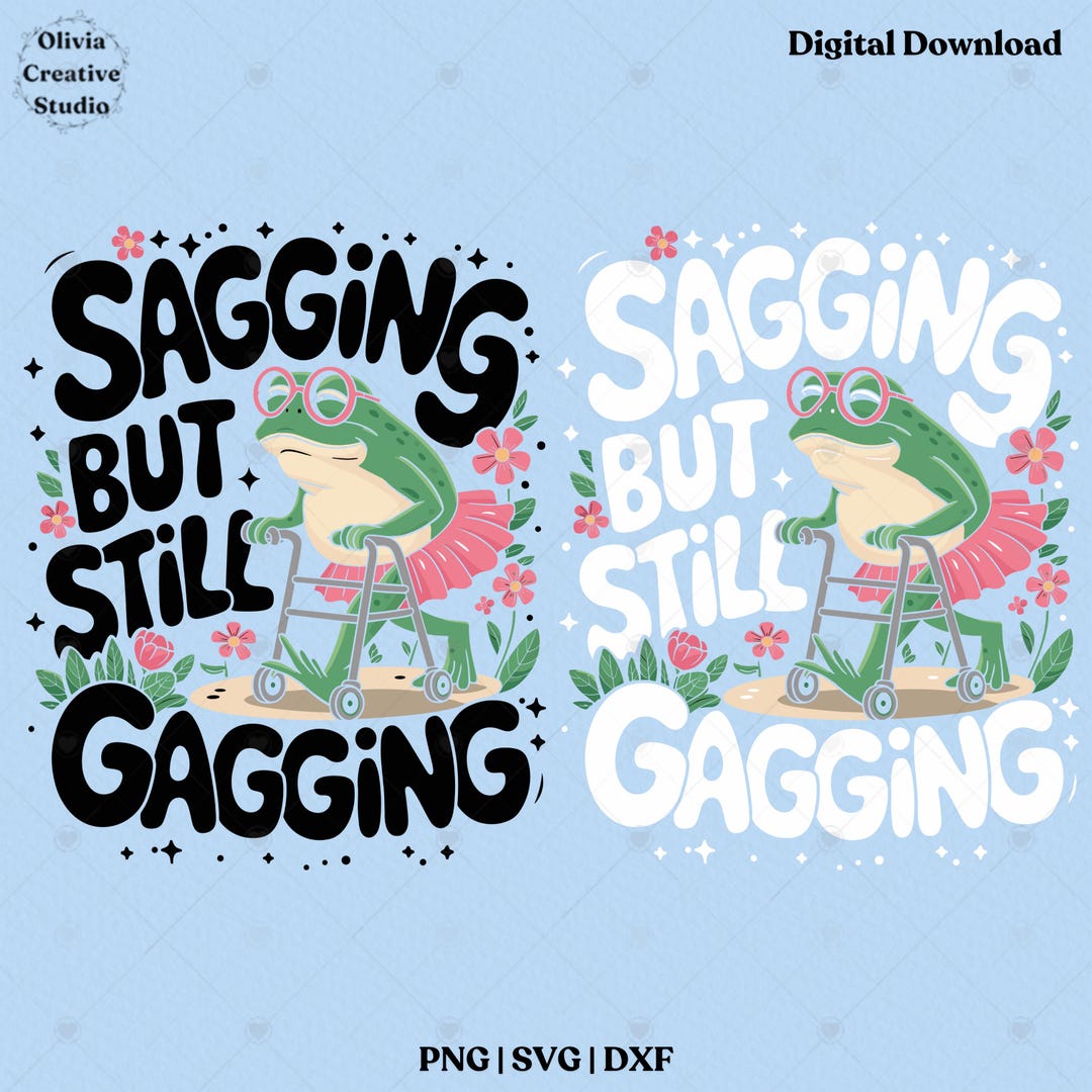 Sagging but Still Gagging Frog PNG Funny Frog Meme Png Funny Animal Png ...