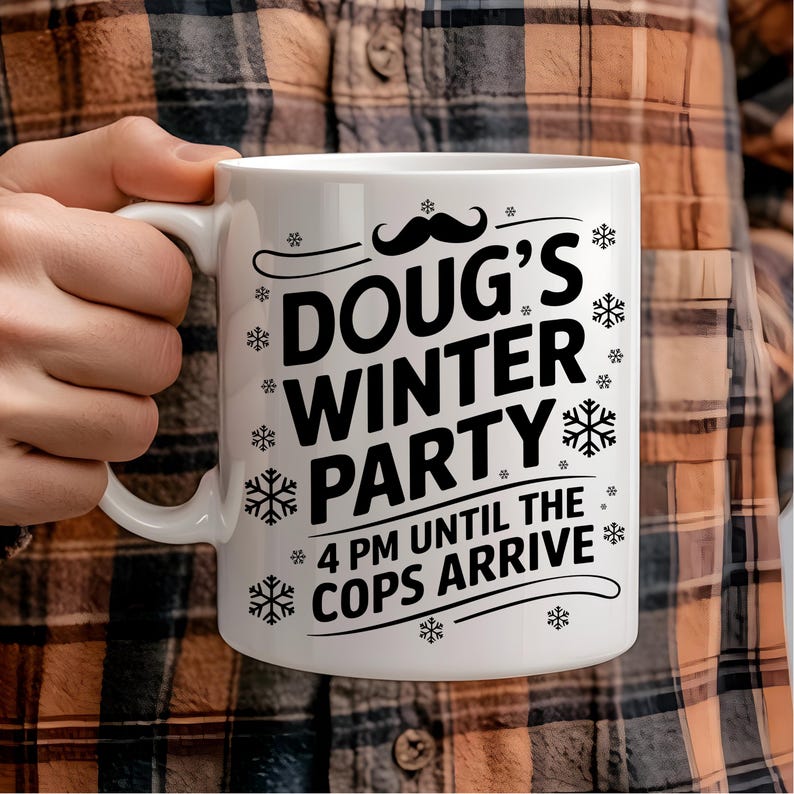Doug's Winter Party Png Svg Eps, Invite Winter Party Celebrate Png Svg ...