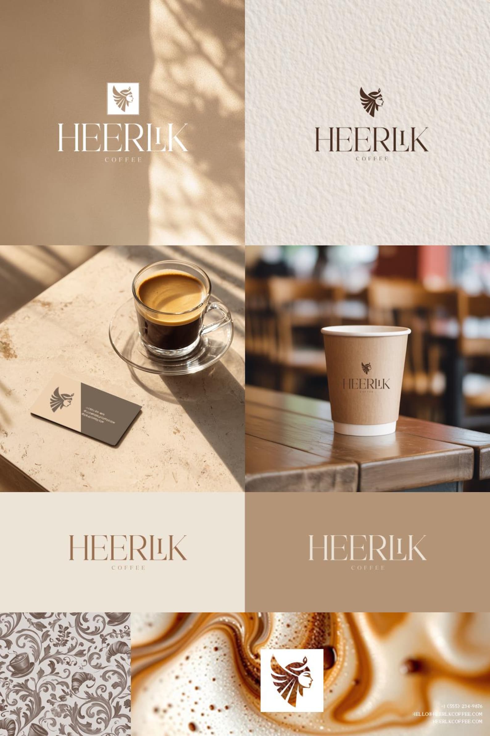Custom Logo Design and Branding Kit: Modern Minimalist Full Branding ...