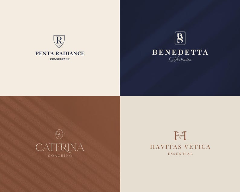 Custom Luxury Logo Design, Business Branding - Etsy