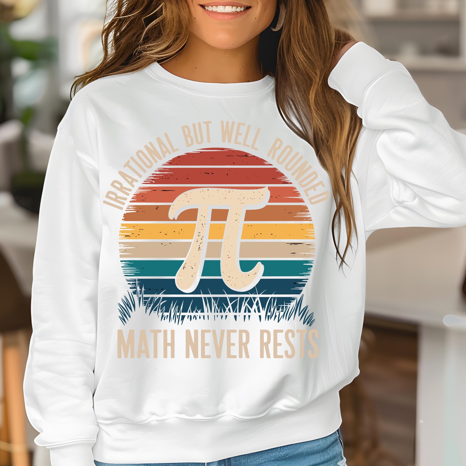 Irrational but Well-rounded Svg Png Eps, Pi Svg, 3.14 Svg, Pi Day Svg ...