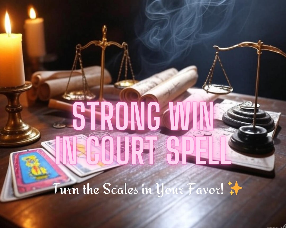 Strong Win in Court | Win in Court Spell | Court Spell | Justice Spell ...
