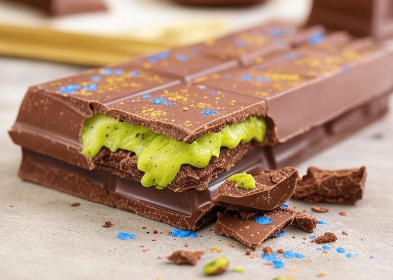 Dubai-inspired Pistachio Chocolate Recipe Artisan Chocolate PDF ...