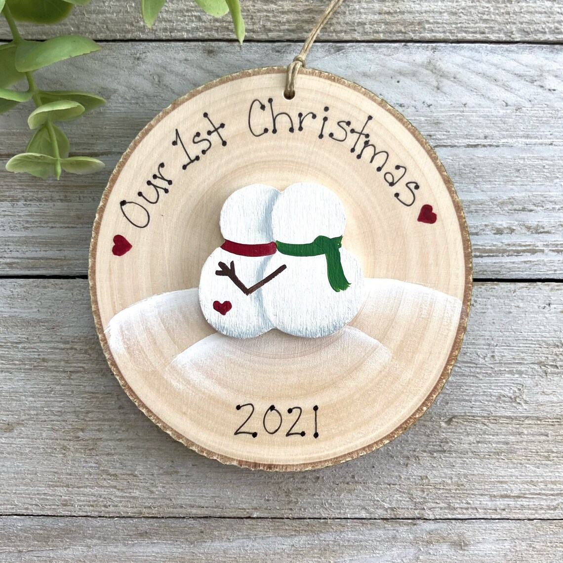 First Christmas Ornament Our First Christmas Together - Etsy
