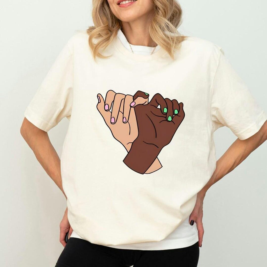 Pinky Promise Png, Friendship Clipart Digital Download, Diverse ...