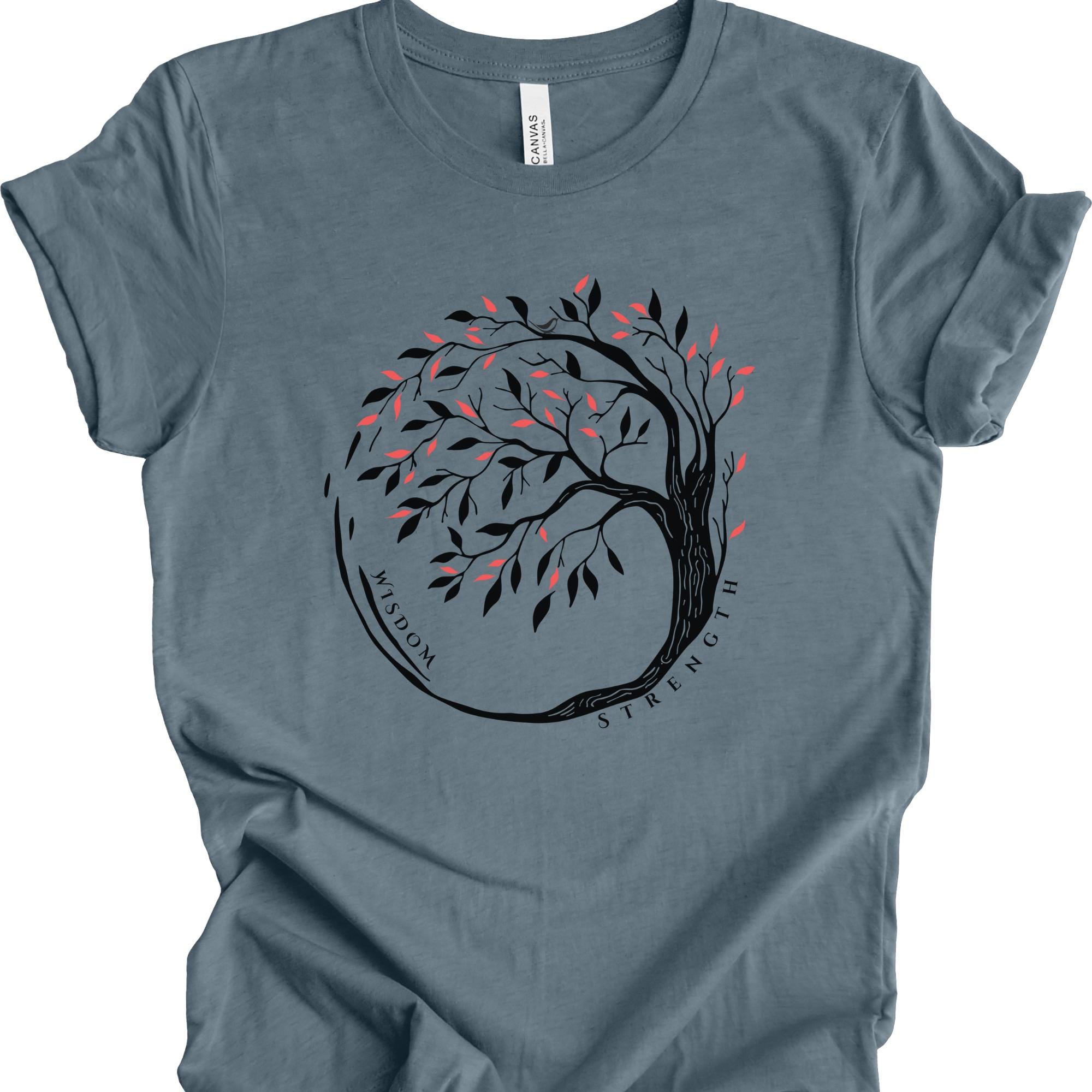 Tshirt Tree of Life Inspirational Tee Nature Lover Gift Spiritual Yoga ...
