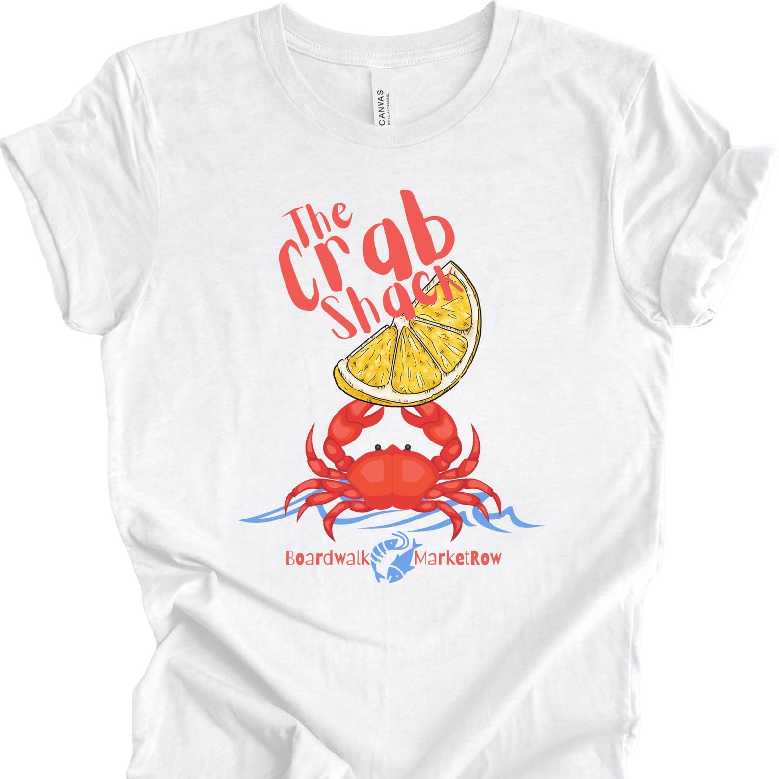 Crab Shack T-shirt: Beach Lover Summer Top - Etsy