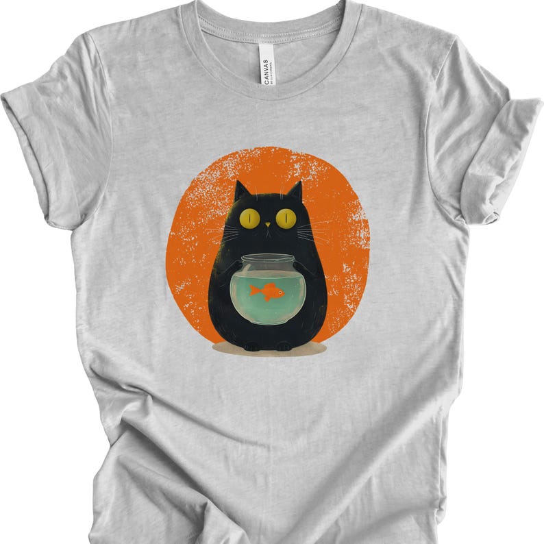 Funny Cat Shirt, Cat Lover Shirt, Animal Graphic Tee, Cute Kitten Tee ...