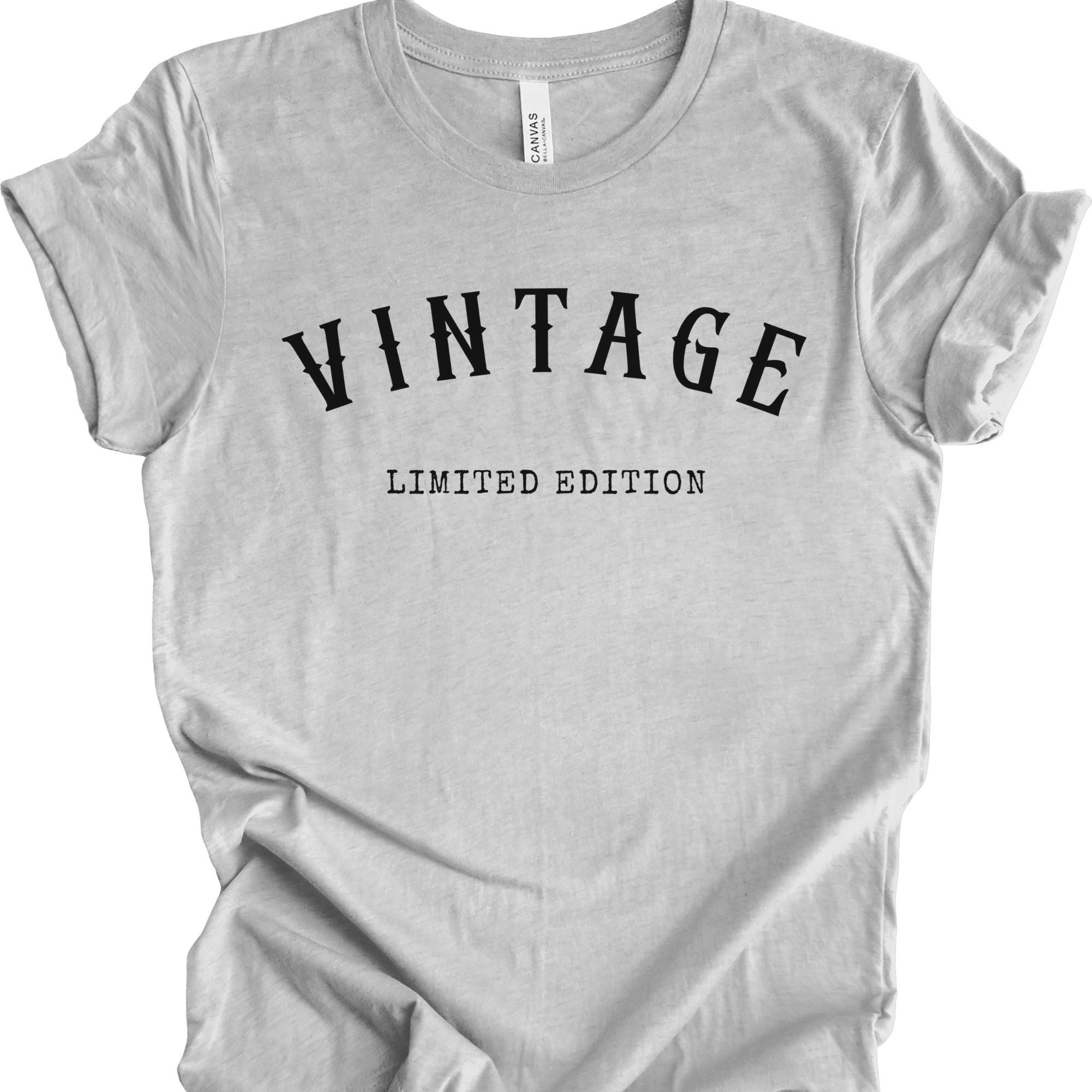 Tshirt Vintage Limited Edition Classic Vintage Shirt Cool Retro Gift ...