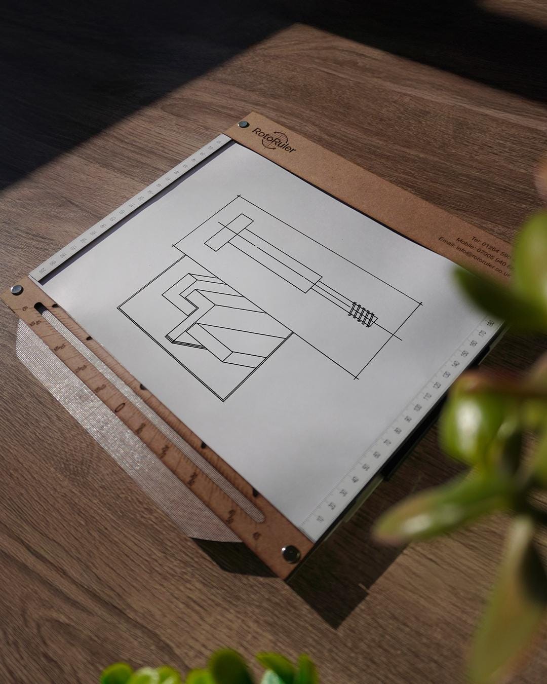 The Rotoruler Drawing Board - Design Tool - Sketch Pad - Draw Angles ...