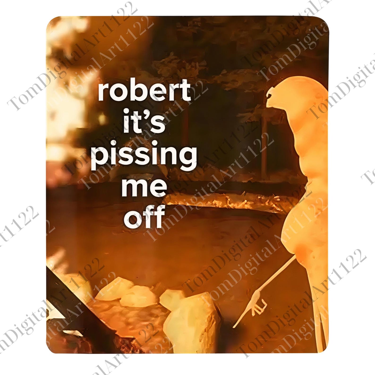 Robert It's Pissing Me off Marcus the Worm Png, Funny Marcus Robert ...