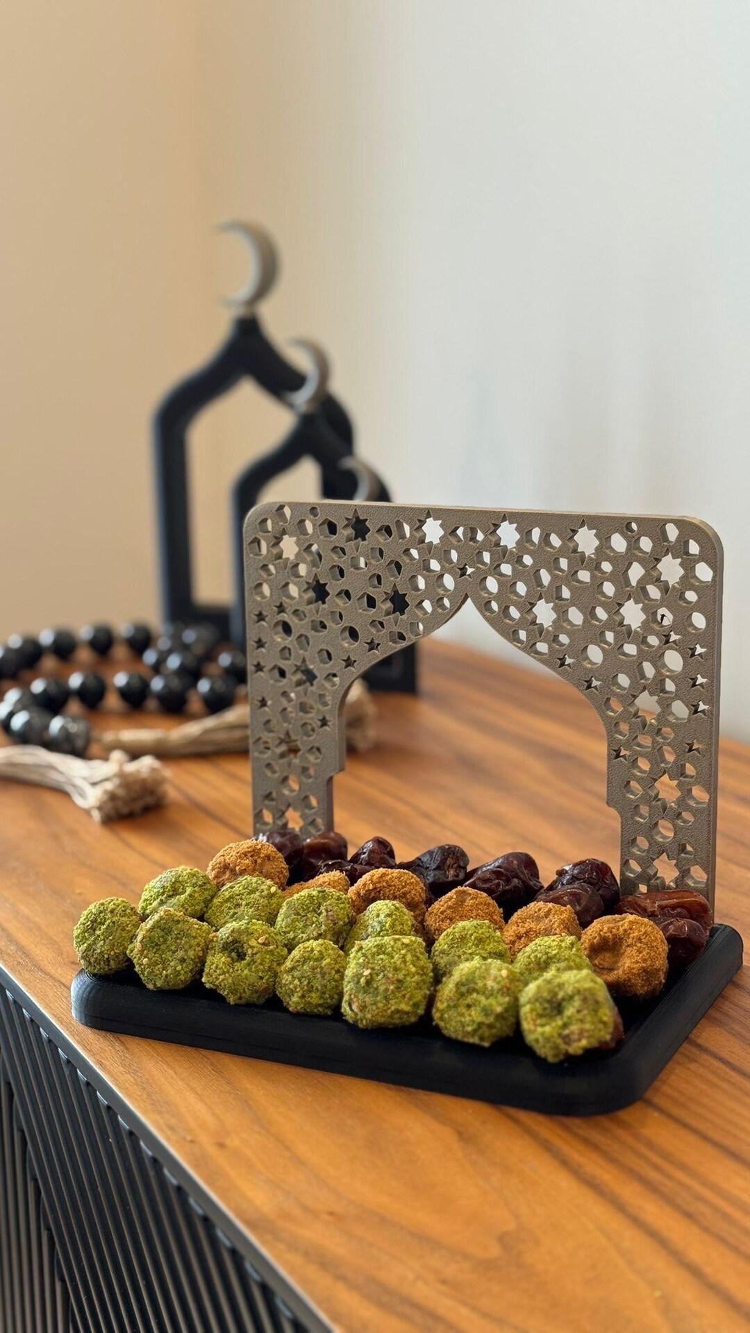 3D Printed Ramadan Serving Plate | Modern Iftar Table Decor - Etsy UK