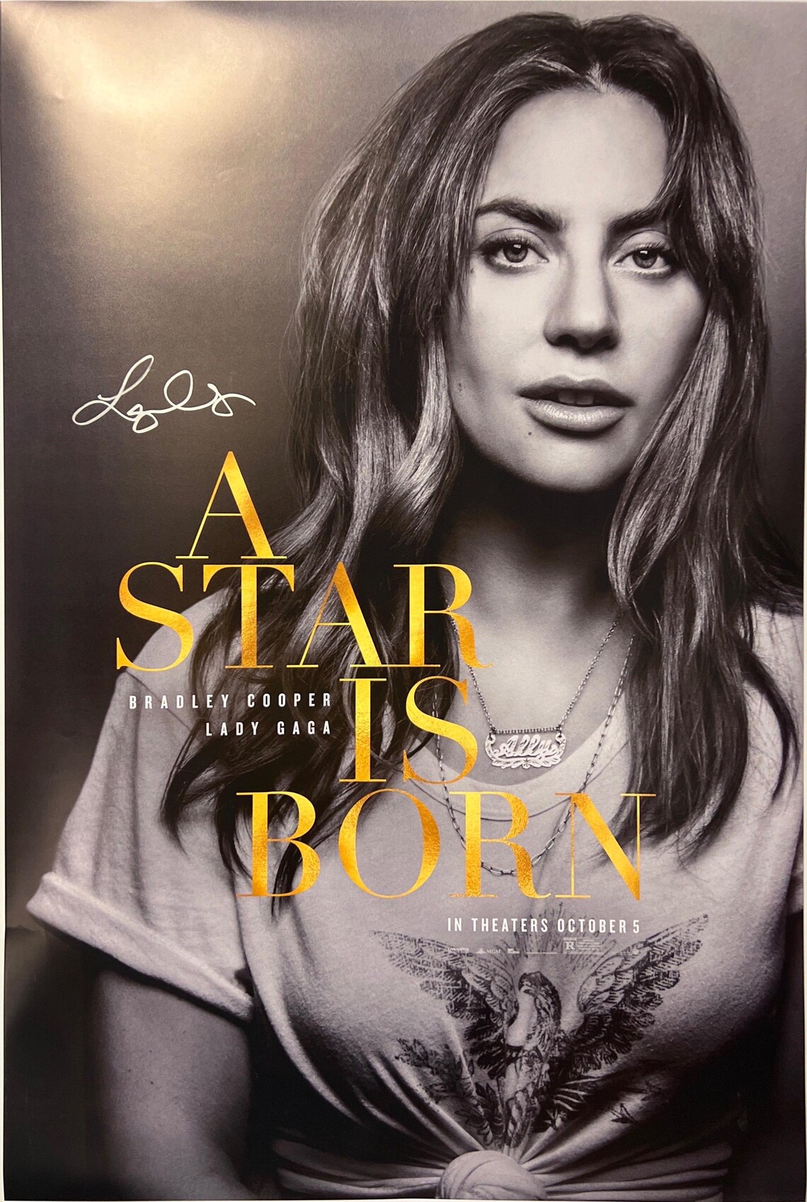 Autograph Signed A Star is Born Poster COA - Etsy