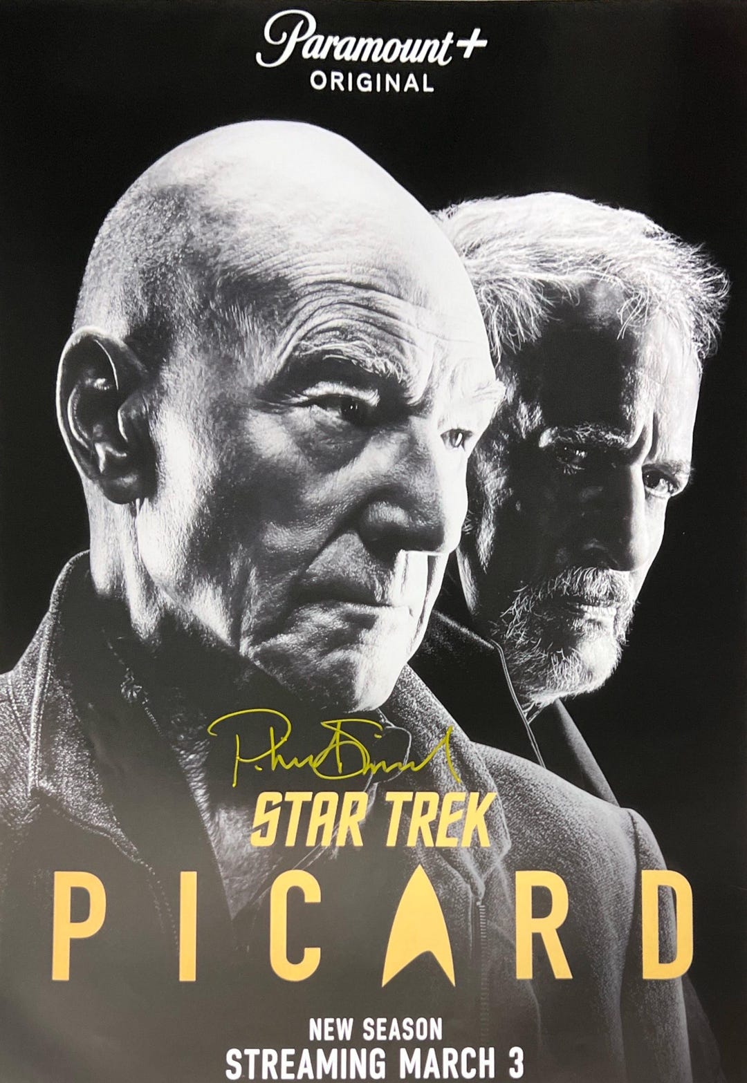 Autograph Signed Star Trek Picard Poster - Etsy