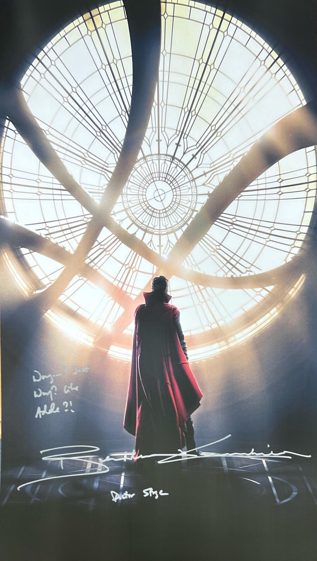 Autograph Signed Doctor Strange Poster COA - Etsy