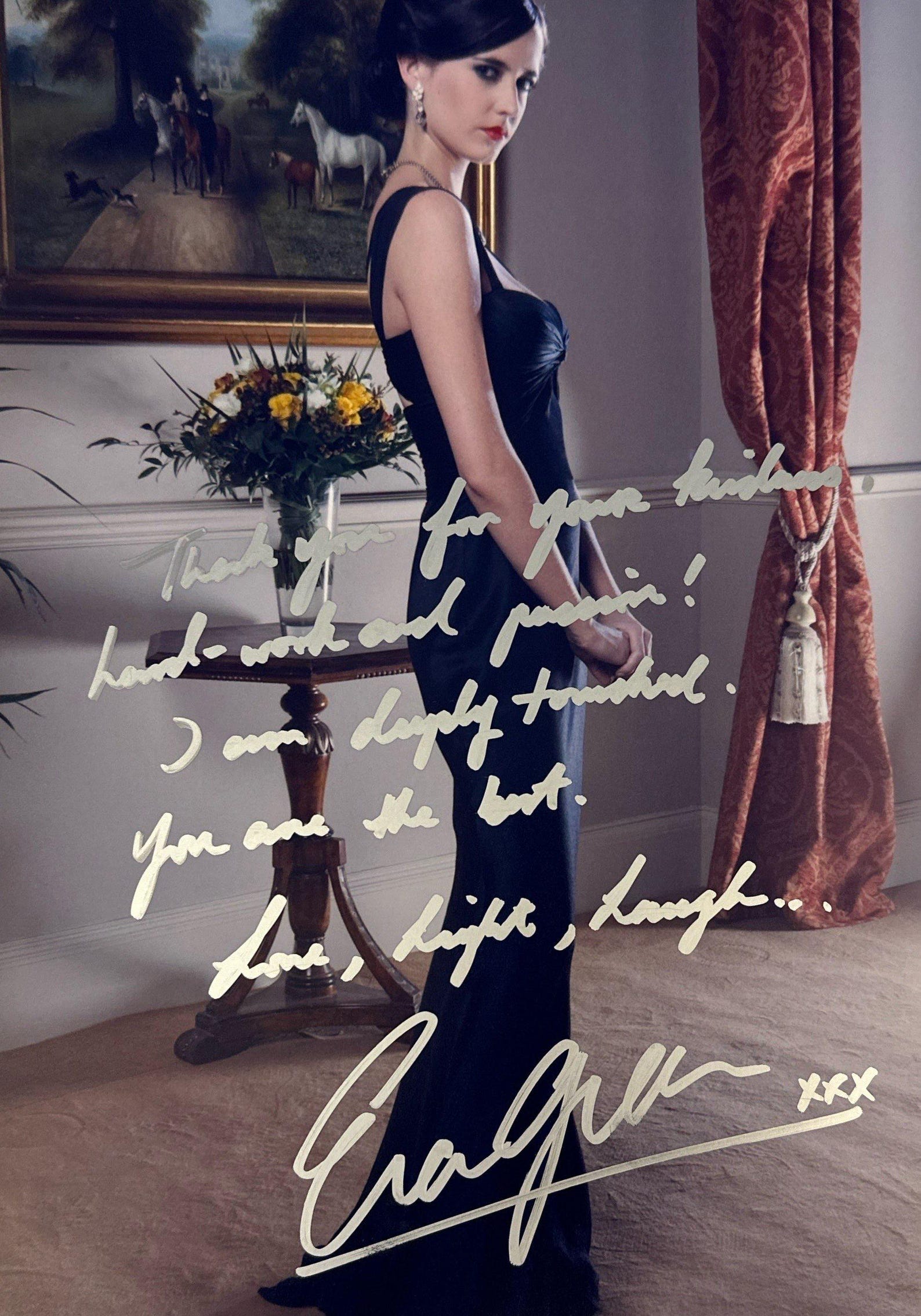 Autograph Signed COA Eva Green Photo - Etsy