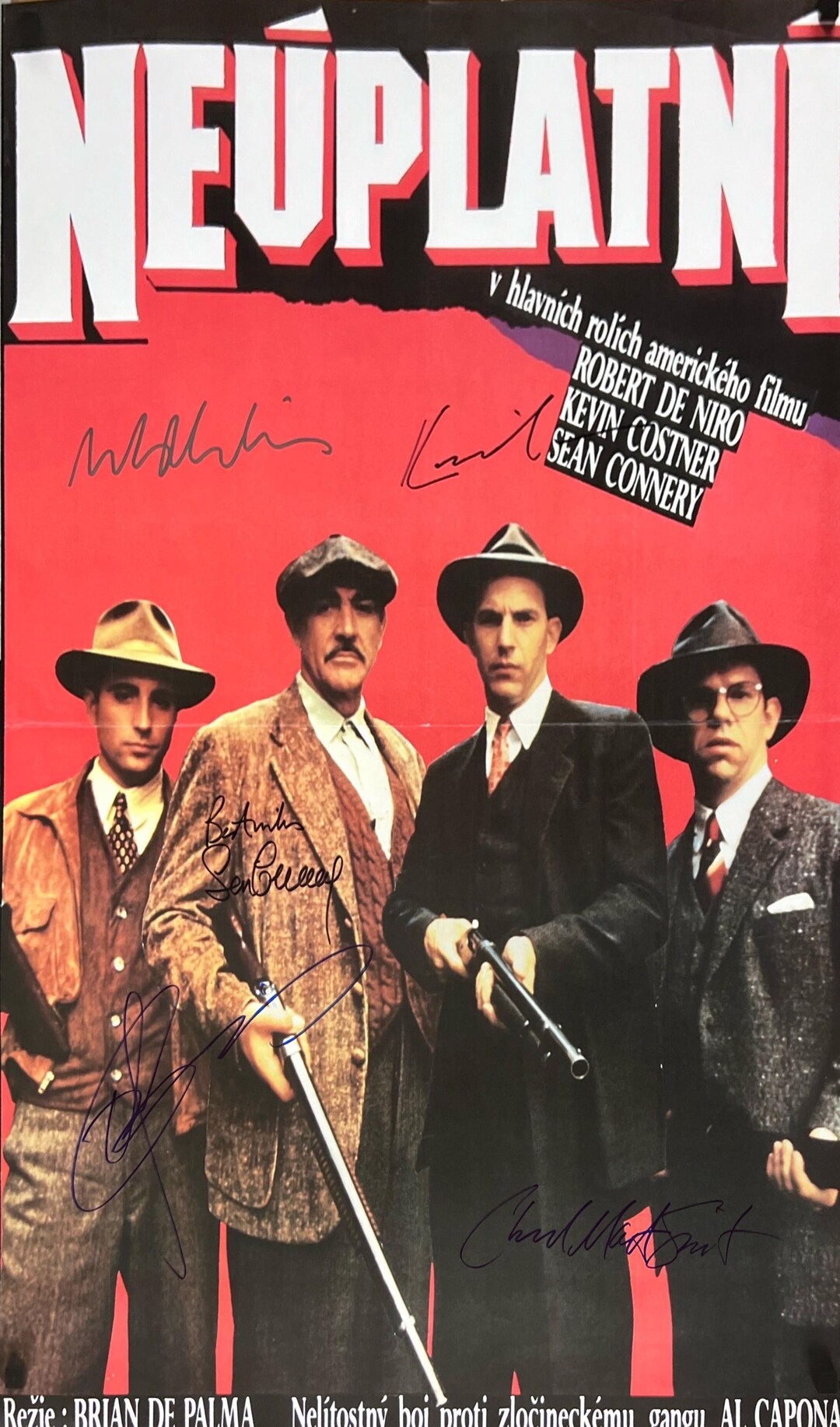 Autograph Signed Untouchables Poster - Etsy