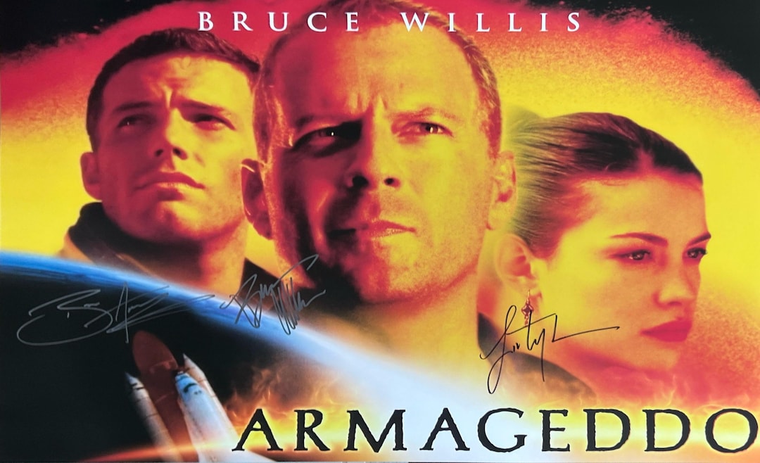 Handsigniertes Armagedon Poster COA - Etsy.de