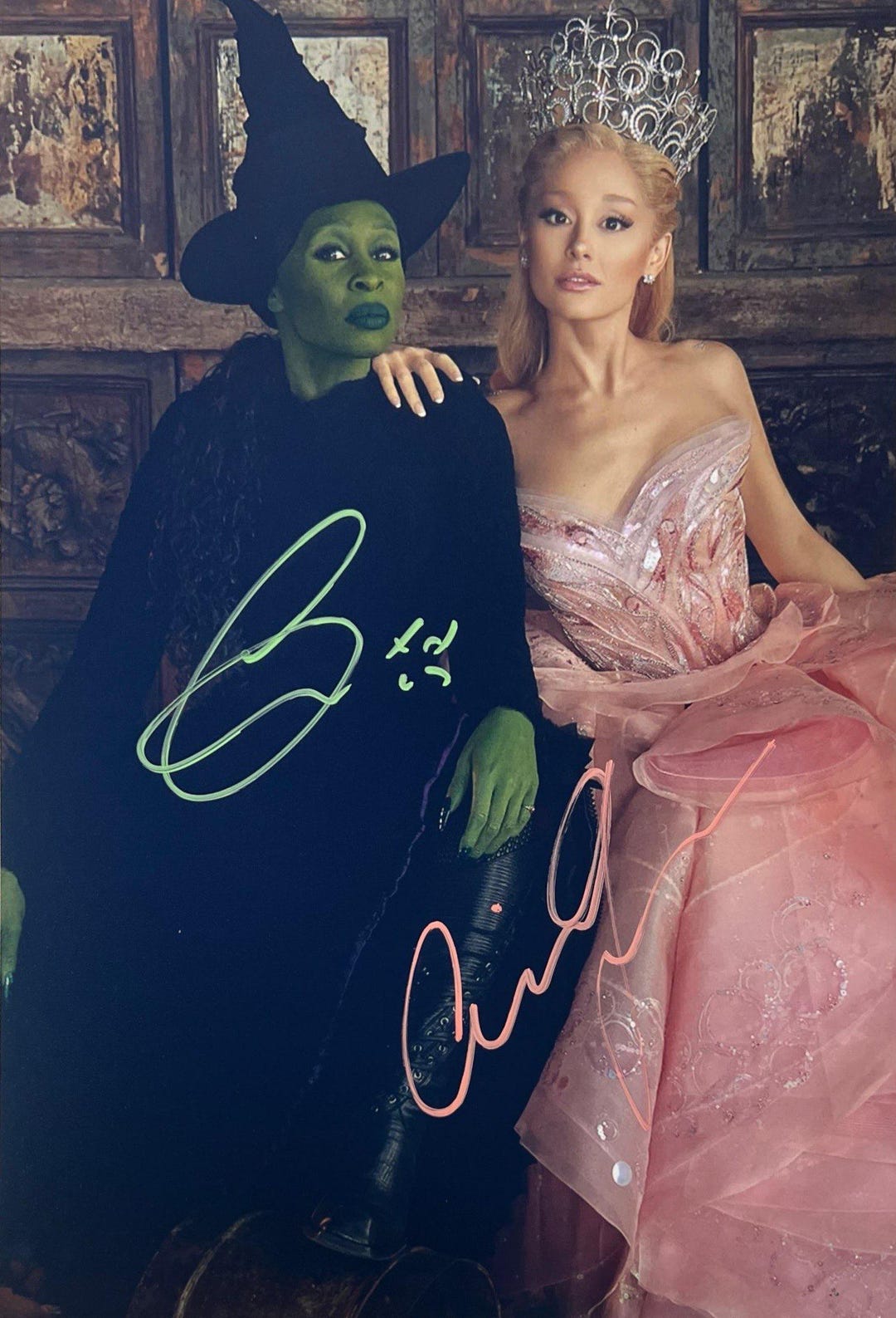 Autograph Signed Wicked Photo Ariana Grande COA - Etsy