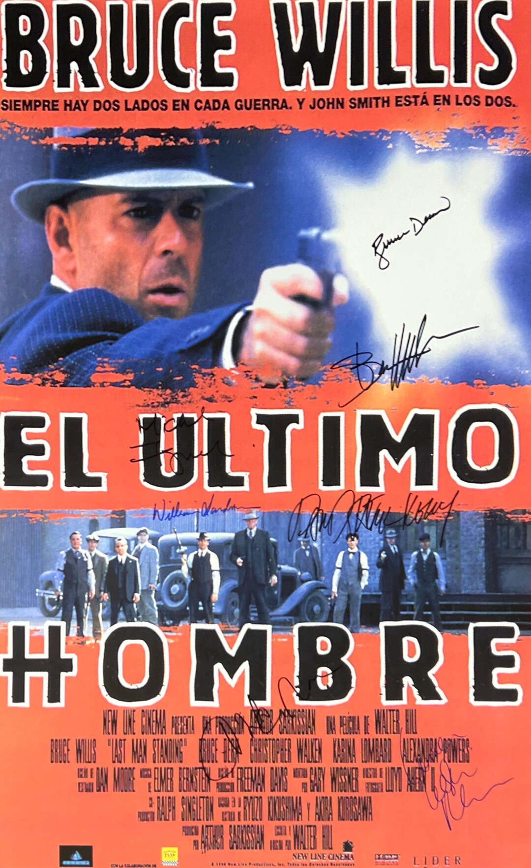 Autograph Signed Last Man Standing Poster COA - Etsy