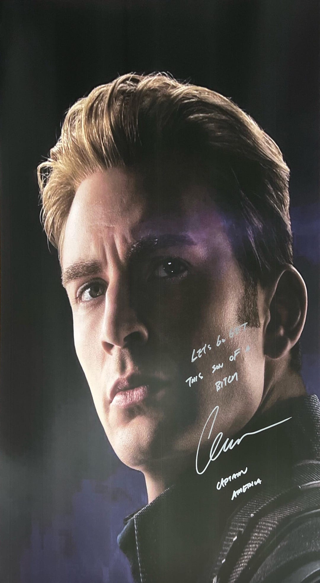 Autograph Signed Avengers Endgame Poster COA - Etsy