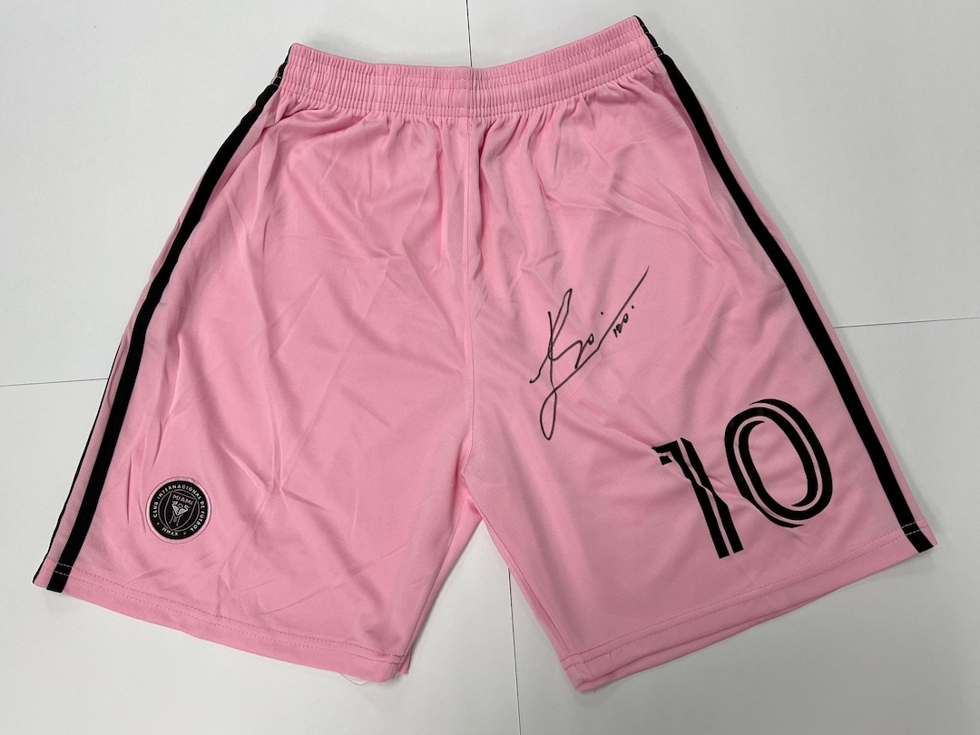Autograph Signed Lionel Messi Shorts COA - Etsy