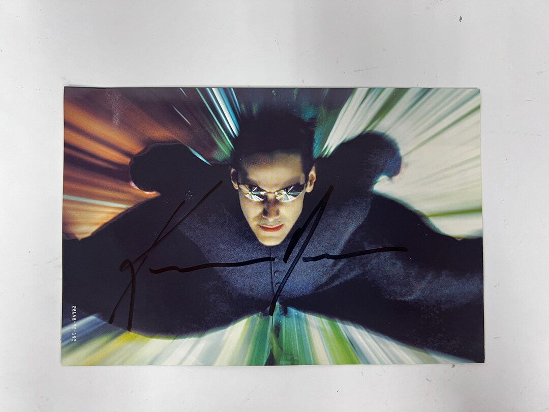 Autograph Signed Matrix Flyer - Etsy