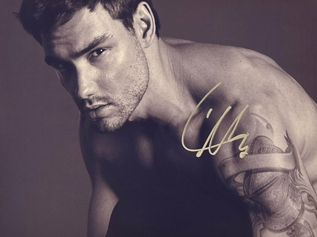 Autograph COA Signed Liam Payne Photo - Etsy