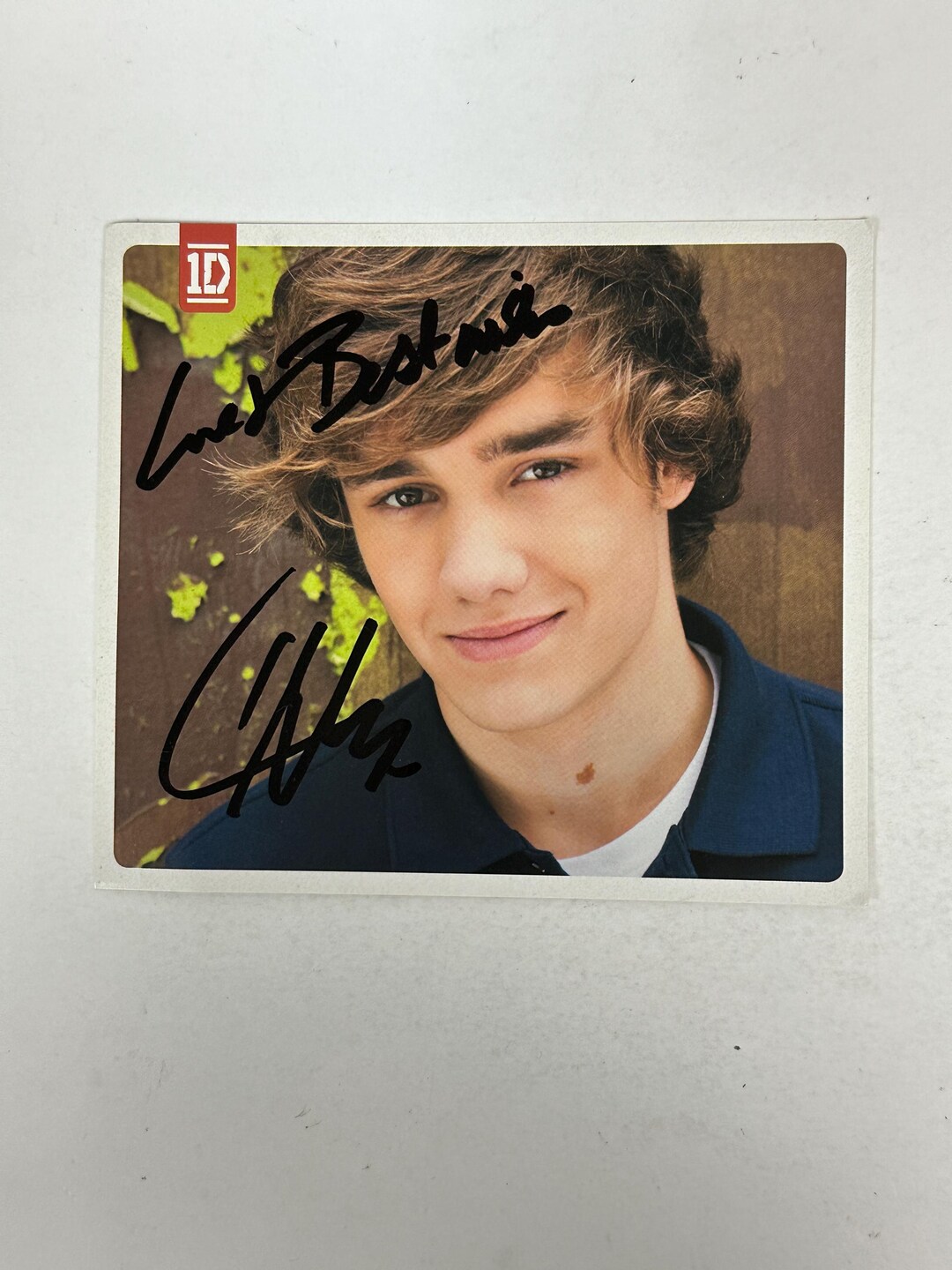 Autograph Signed One Direction Card - Etsy Australia