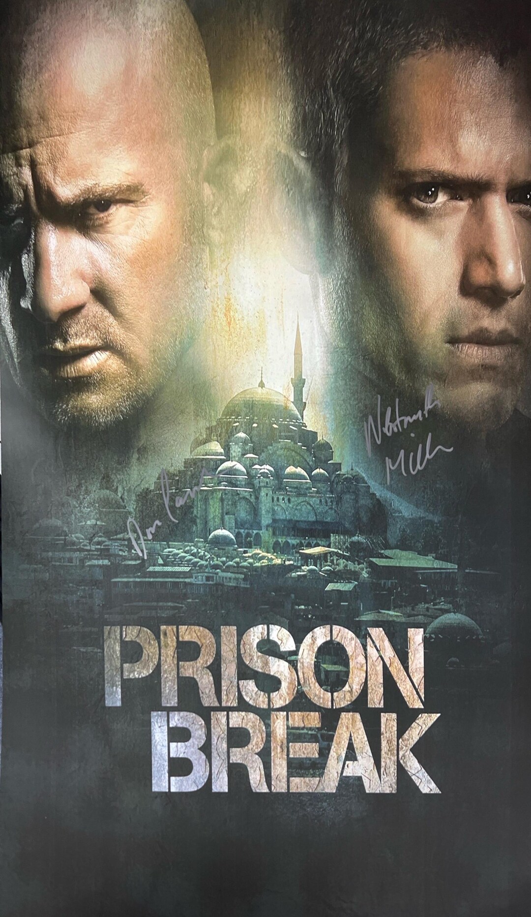 Autograph Signed Prison Break Poster COA - Etsy