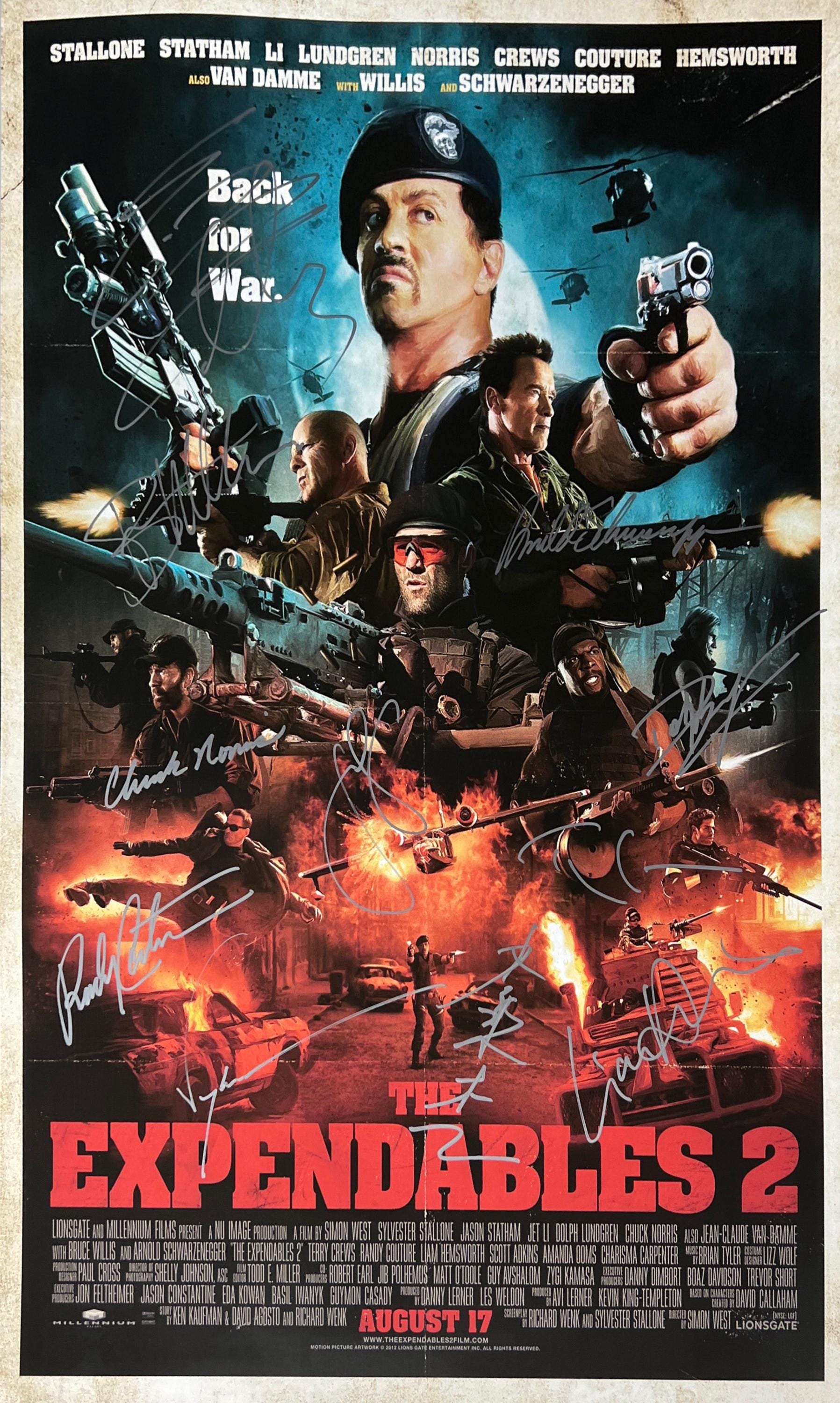 Expendables 1 Cast Posters