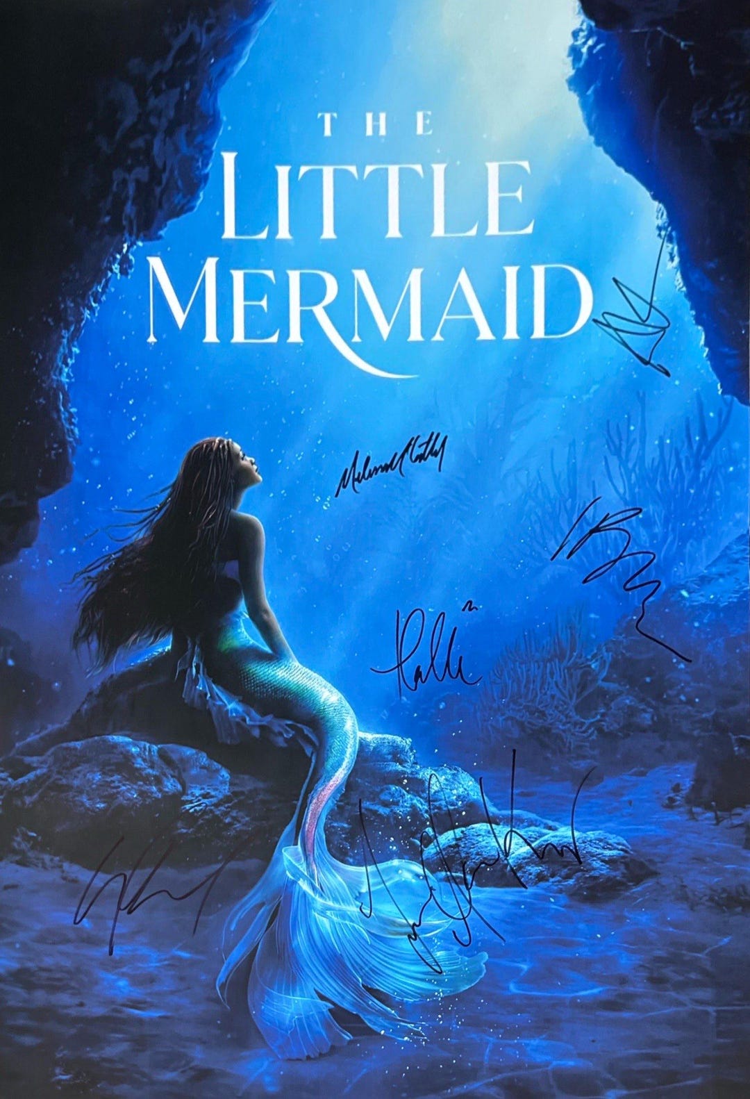 Autograph Signed Little Mermaid Poster COA - Etsy