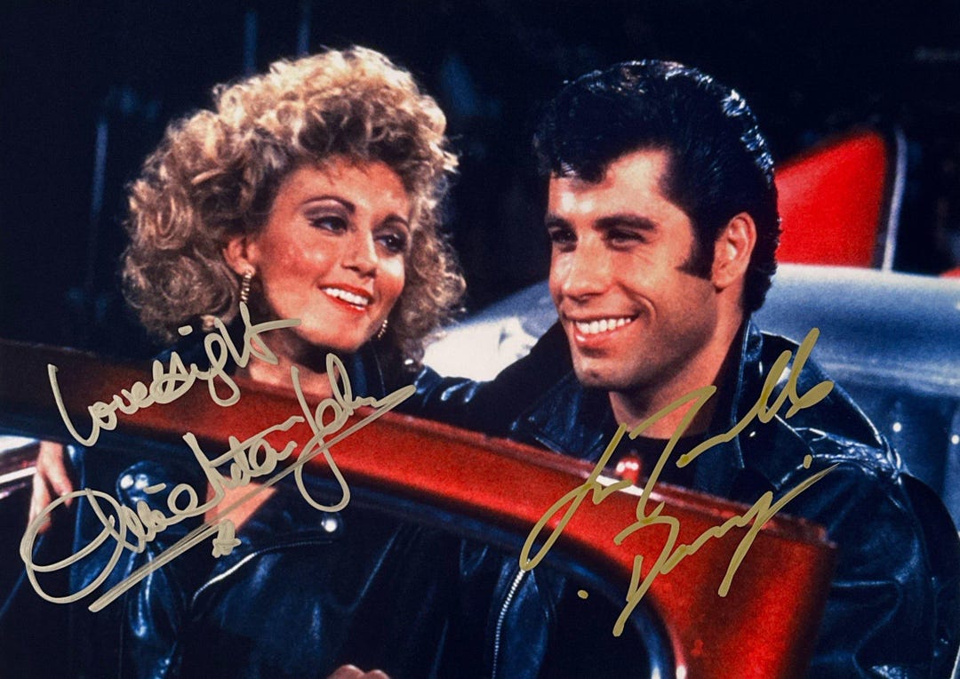 Autograph Signed COA Grease Photo - Etsy Australia