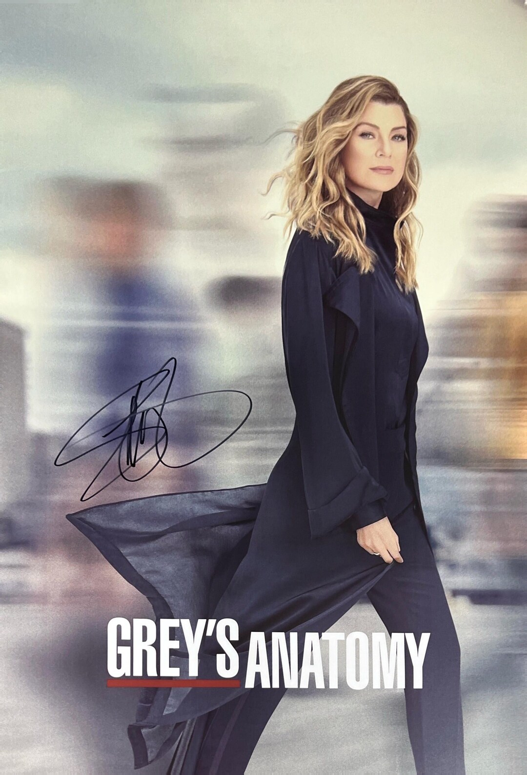 Autograph Signed Grey's Anatomy Poster COA - Etsy