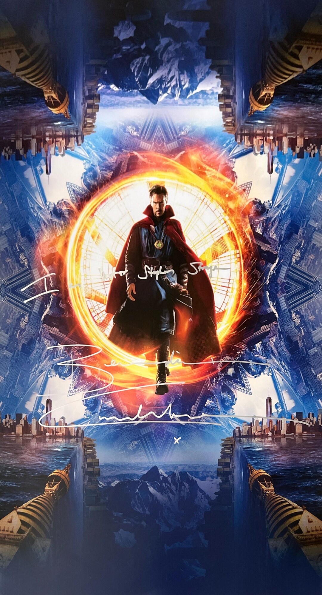 Autograph Signed Doctor Strange Poster COA - Etsy