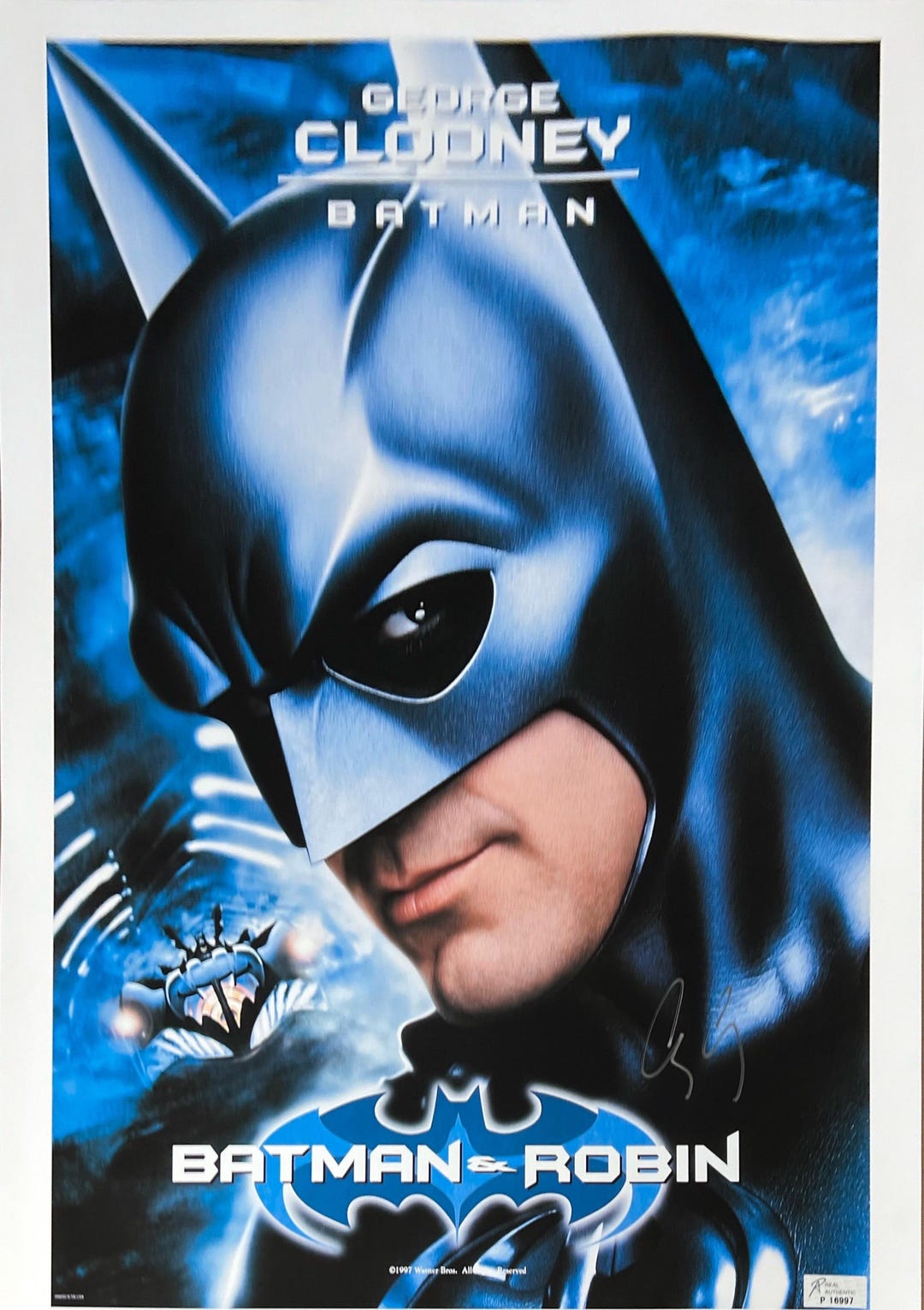 Autograph Signed Batman & Robin Poster - Etsy