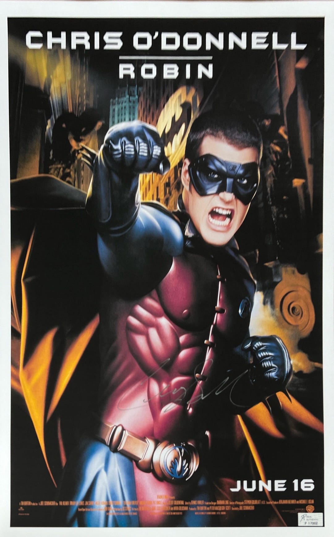 Autograph Signed Batman & Robin Poster - Etsy