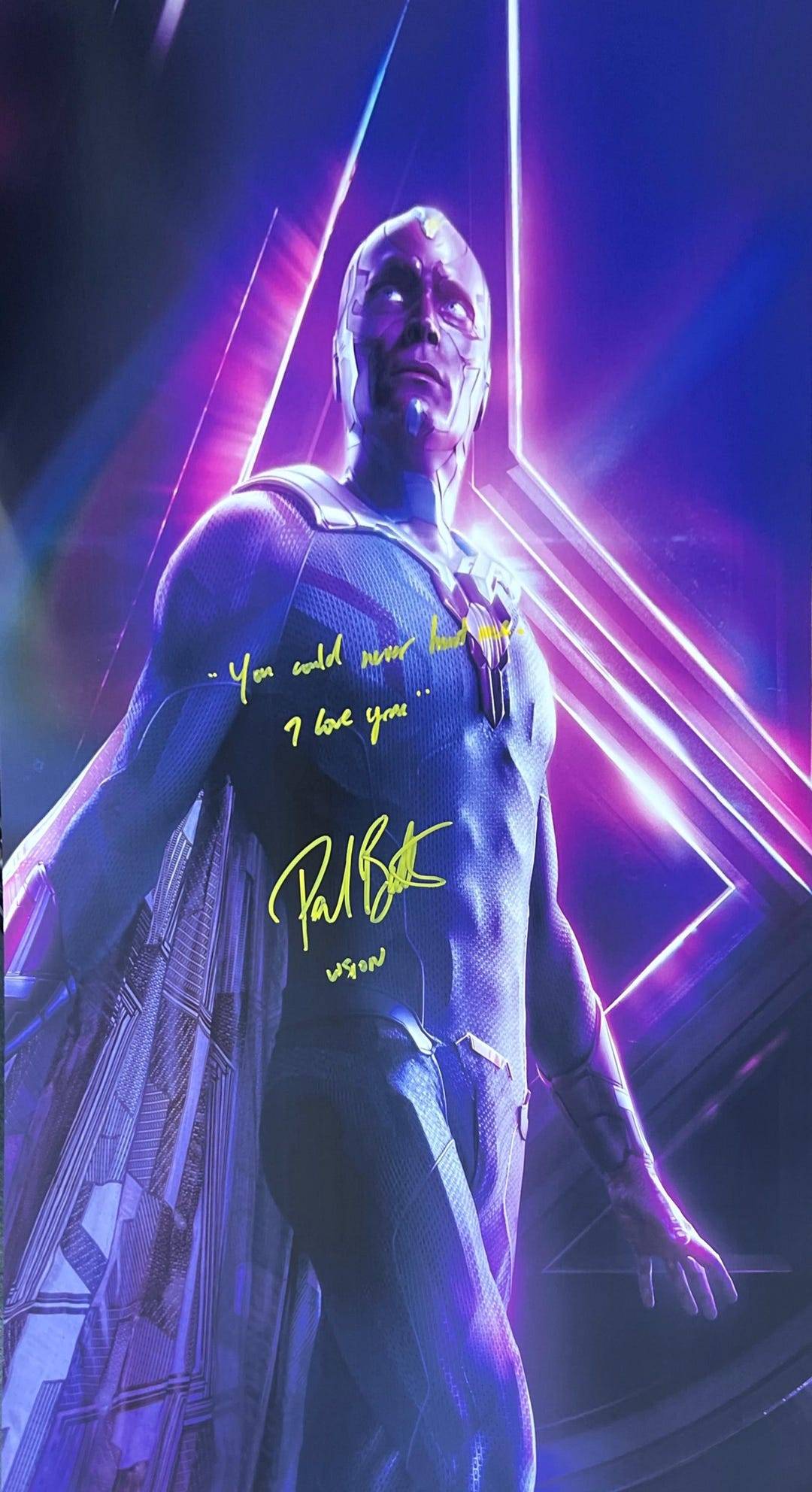 Autograph Signed Avengers Infinity War Poster COA - Etsy