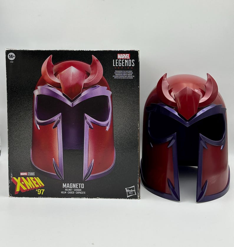 Autograph TWO Signed Magneto Helmet Ian Mckellen Michael Fassbender - Etsy