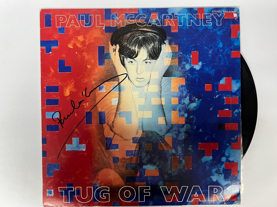 Autograph Signed Paul Mccartney Vinyl COA - Etsy