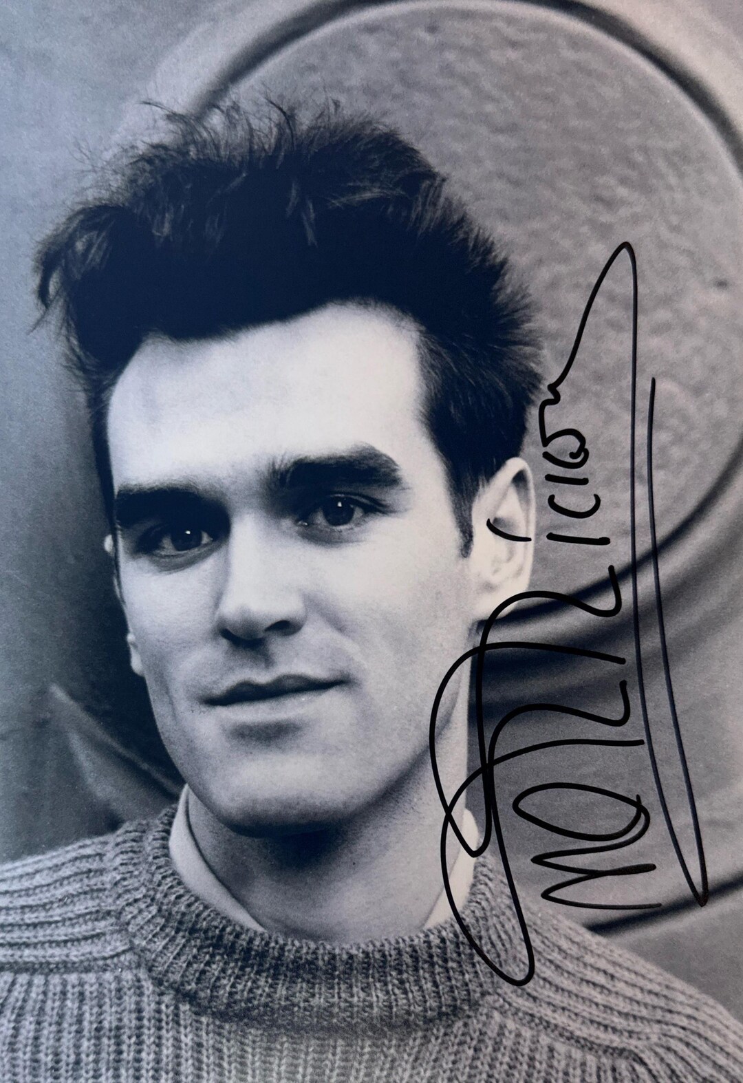 Autograph COA Signed Morrissey Photo - Etsy