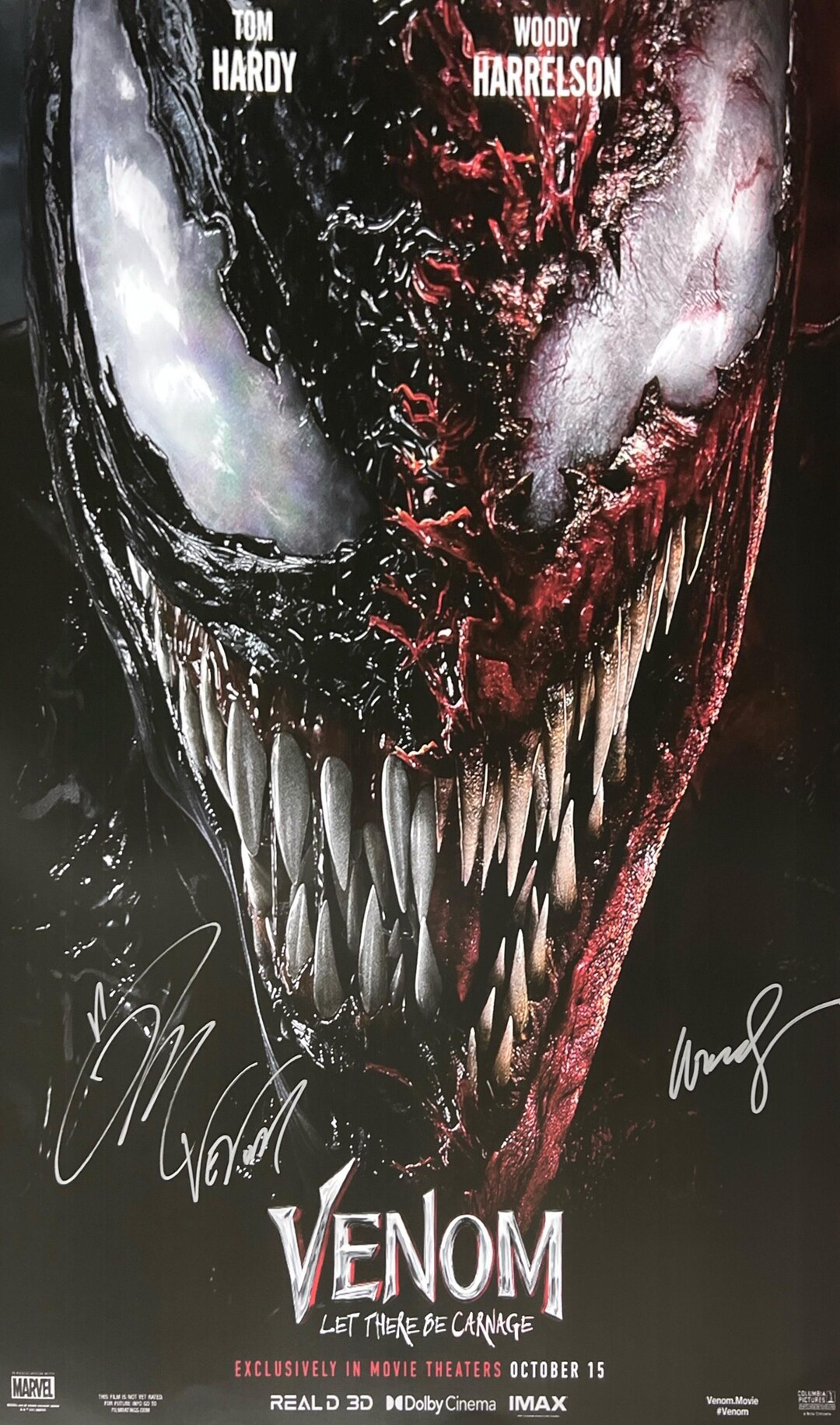 Autograph Signed Venom 2 Poster - Etsy