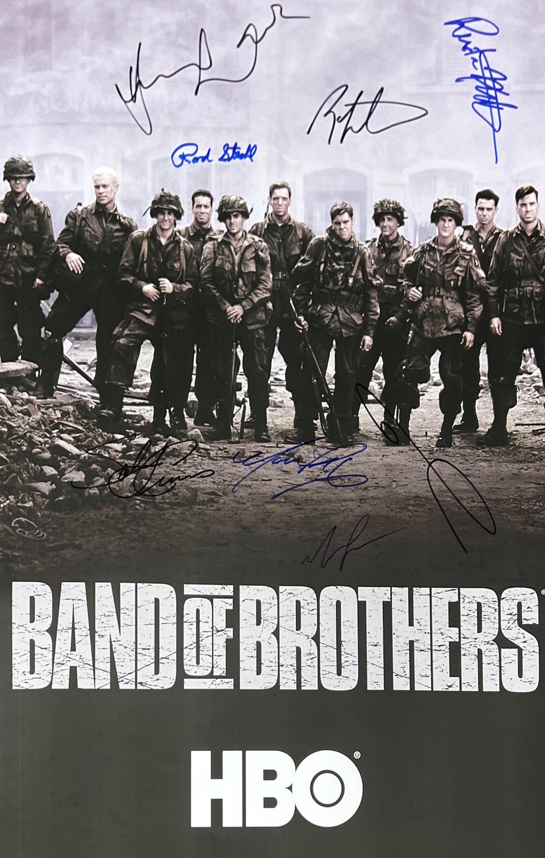 Autograph Signed Band of Brothers Poster COA - Etsy
