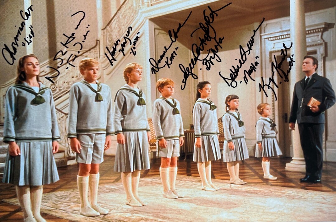 Autograph Signed Sound of Music Poster - Etsy