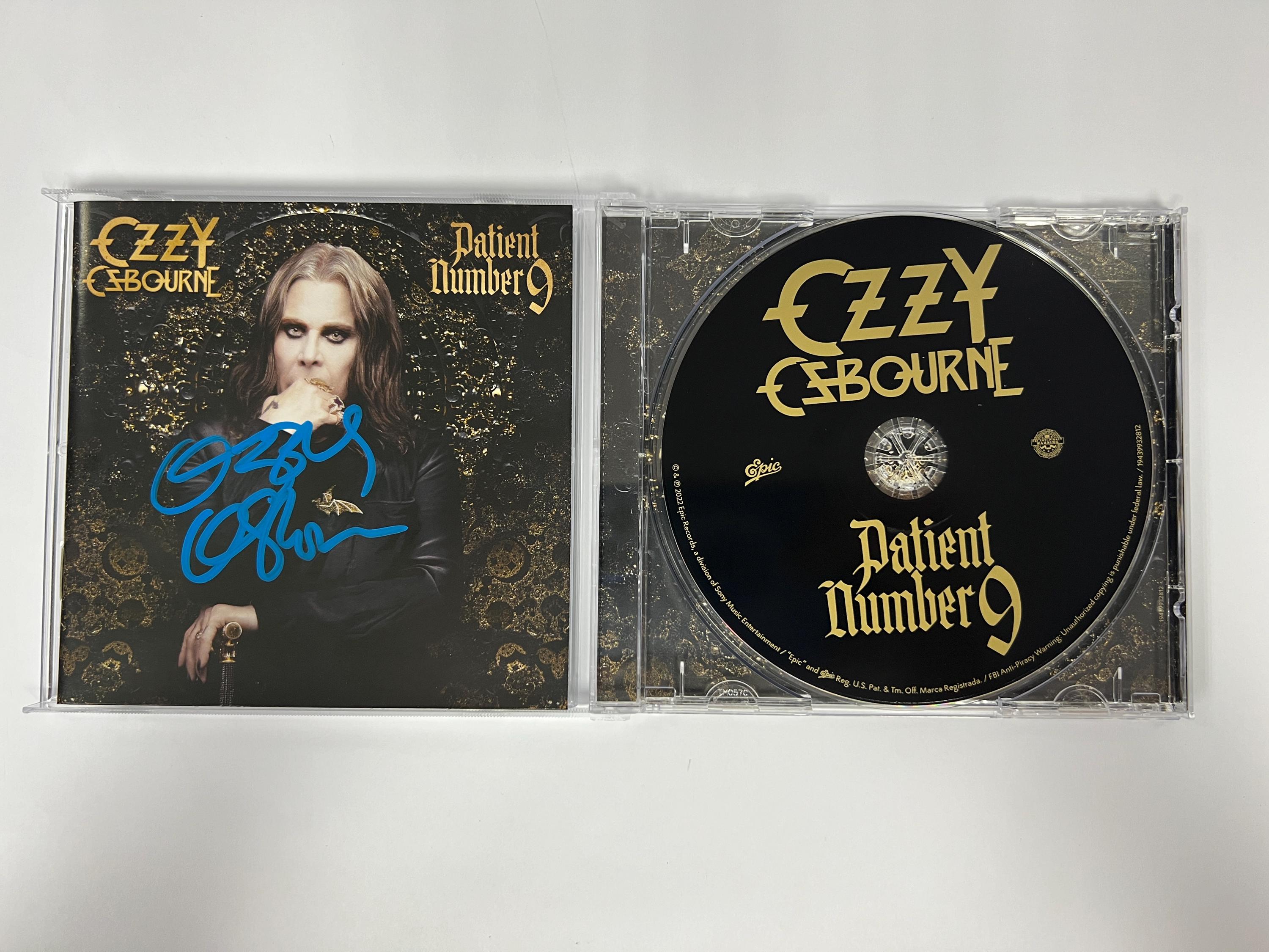 Autograph Signed Ozzy Osbourne CD Album - Etsy