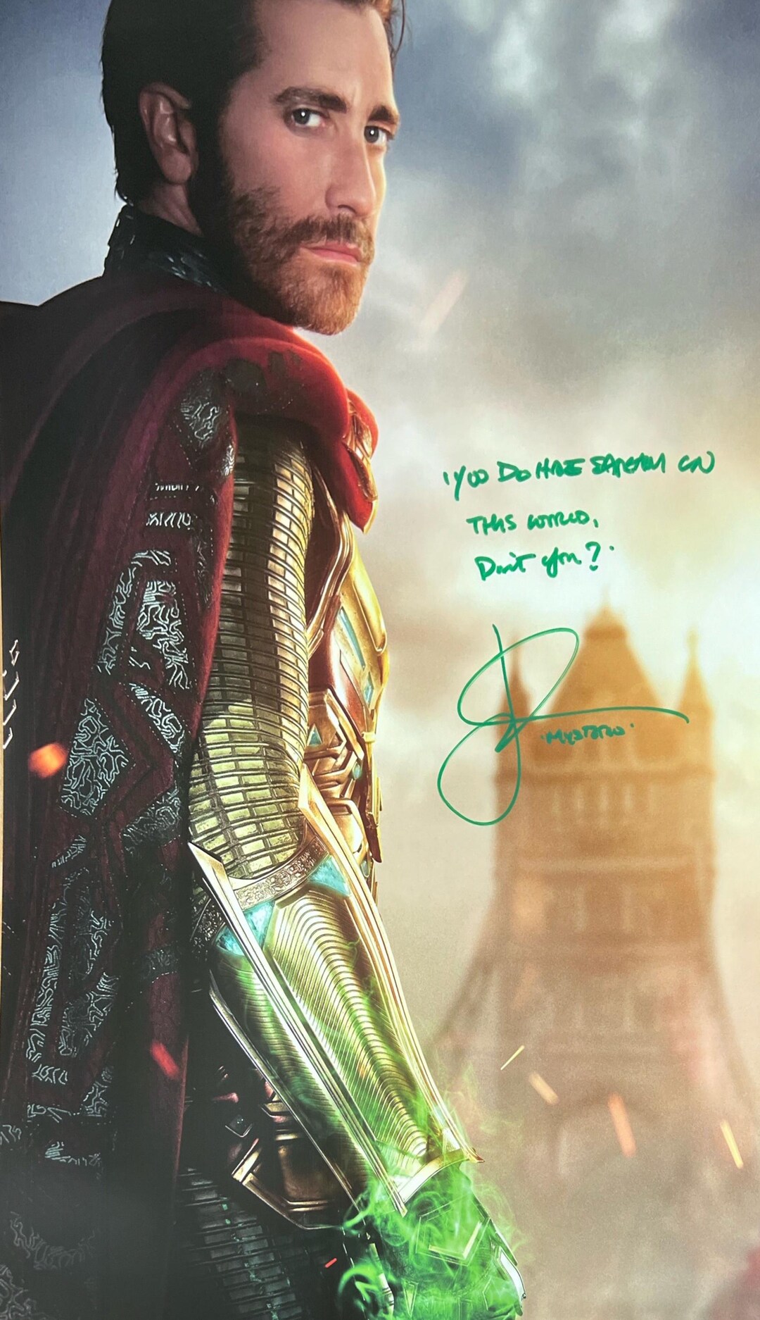 Autograph Signed Spiderman Poster COA - Etsy