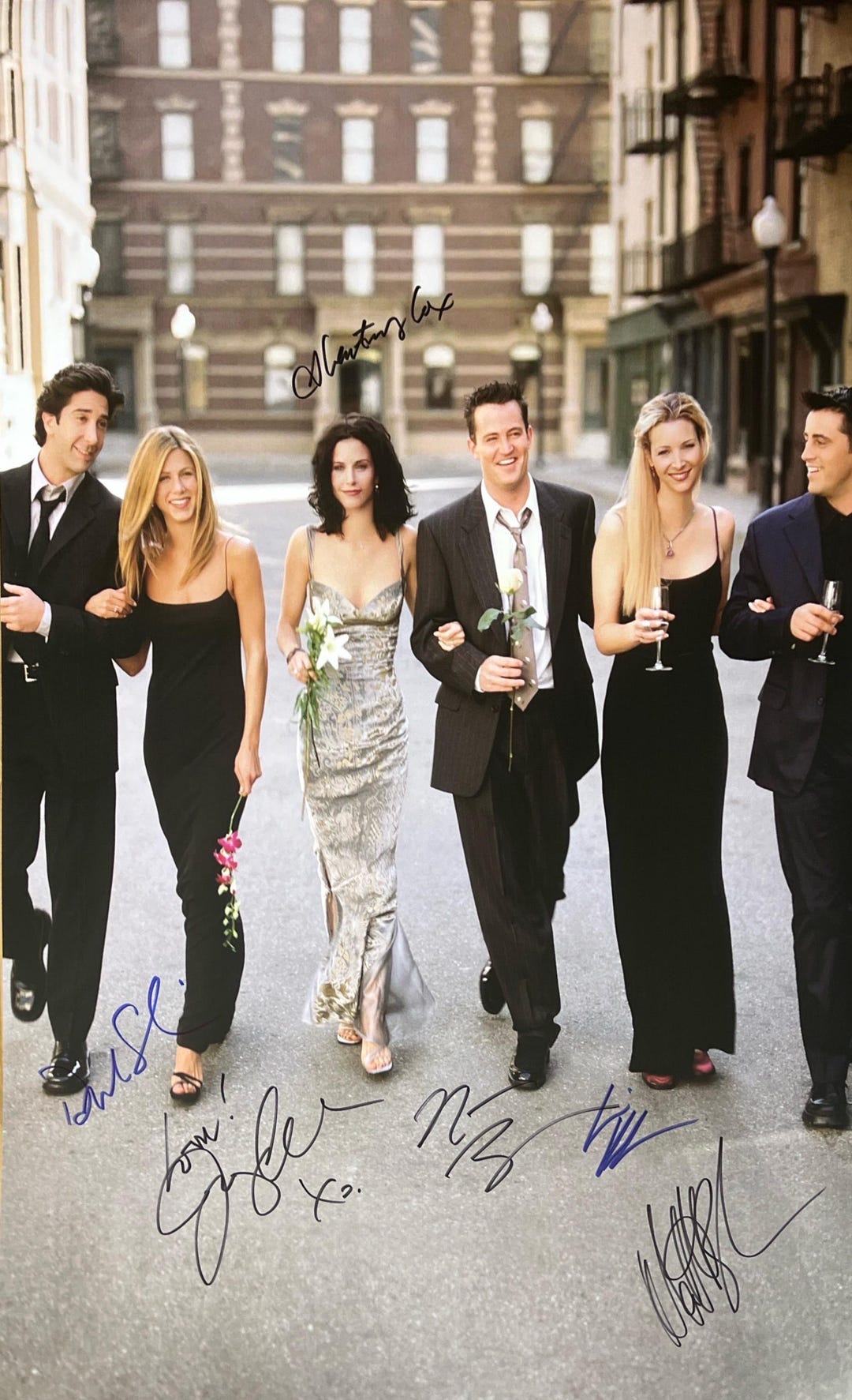 Autograph Signed Friends Poster - Etsy