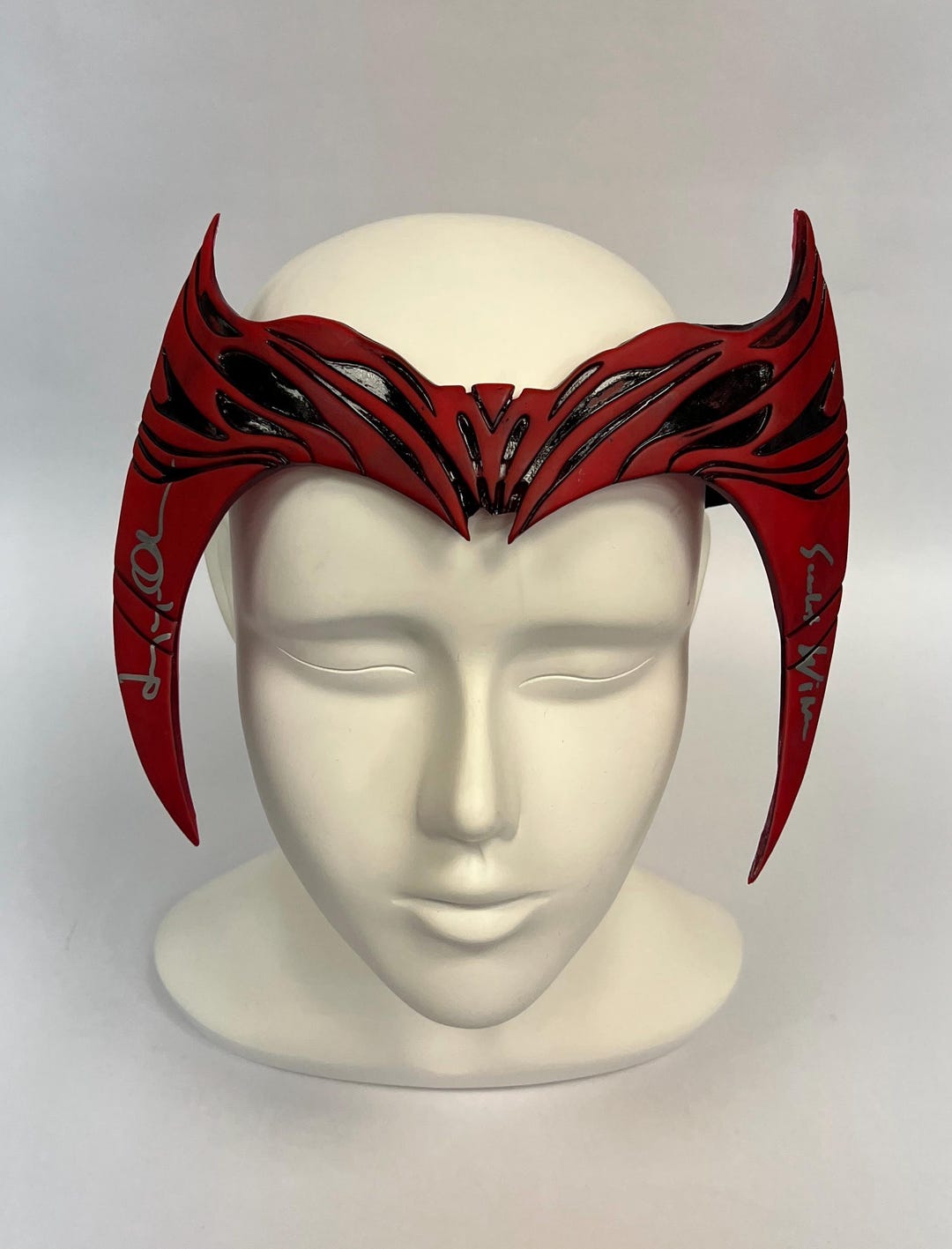 Autograph Signed Scarlet Witch Crown Elizabeth Olsen COA - Etsy