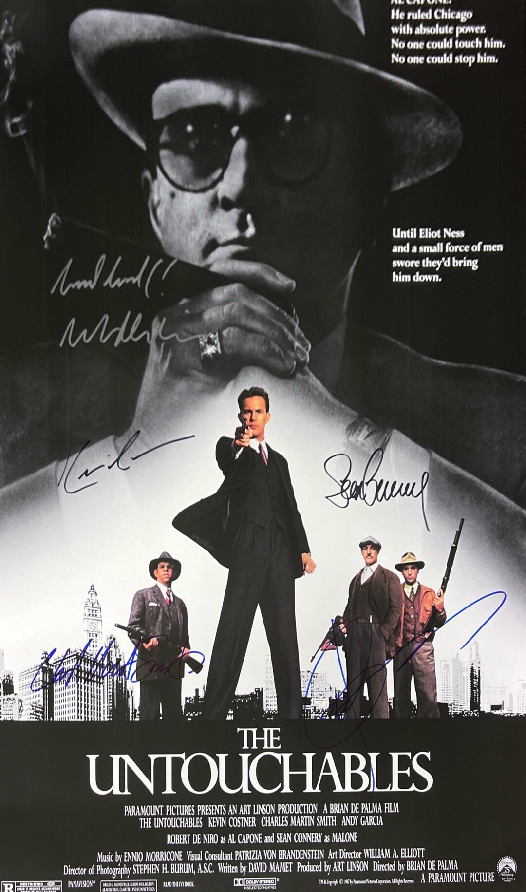 Autograph Signed Untouchables Poster - Etsy