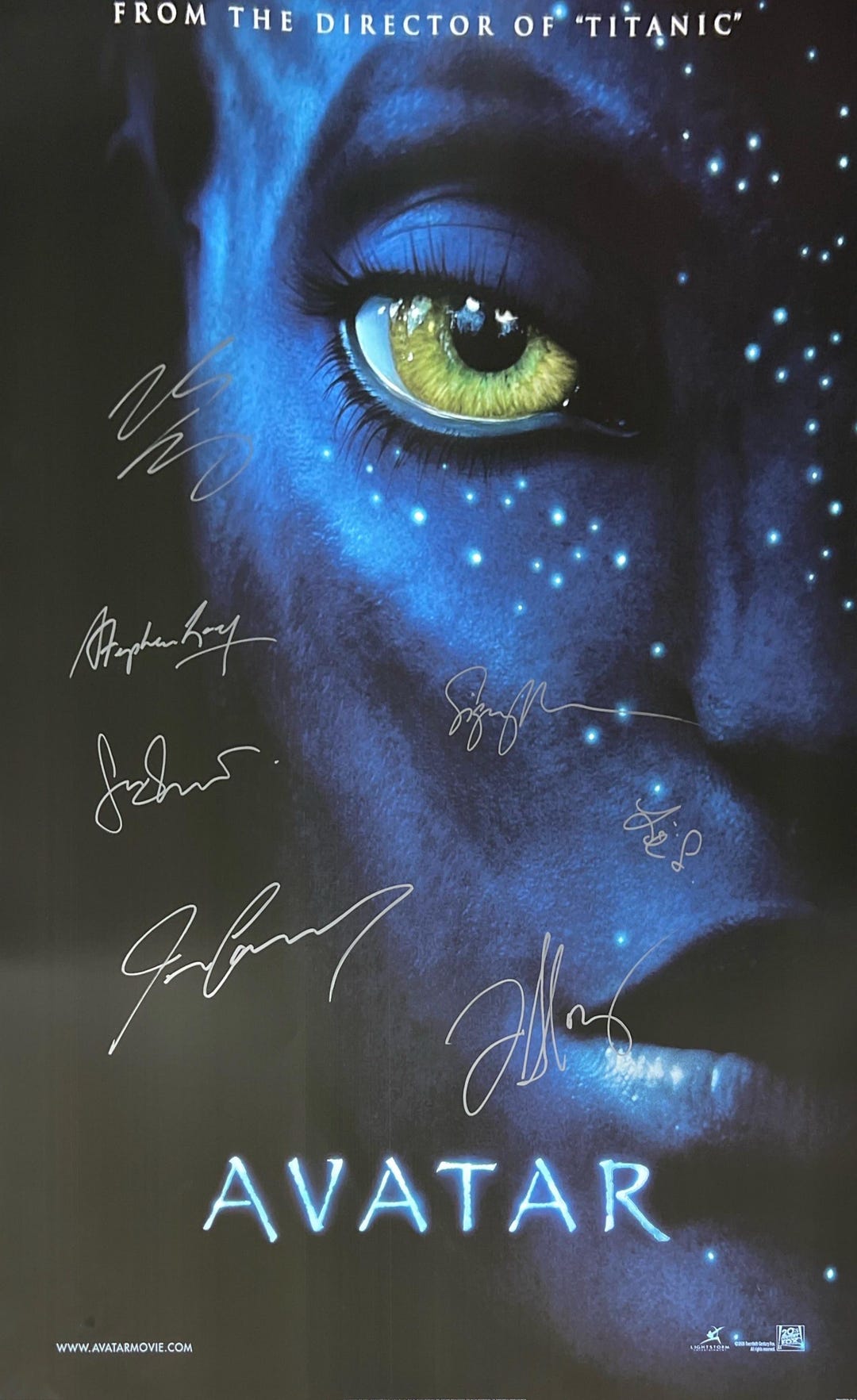 Autograph Signed Avatar Poster COA - Etsy